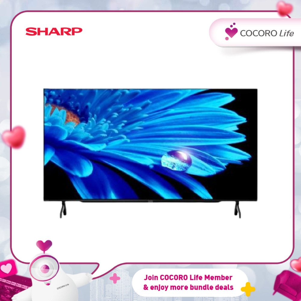 SHARP AQUOS 65 inch 4K UHD Google TV - 4TC65FK1X
